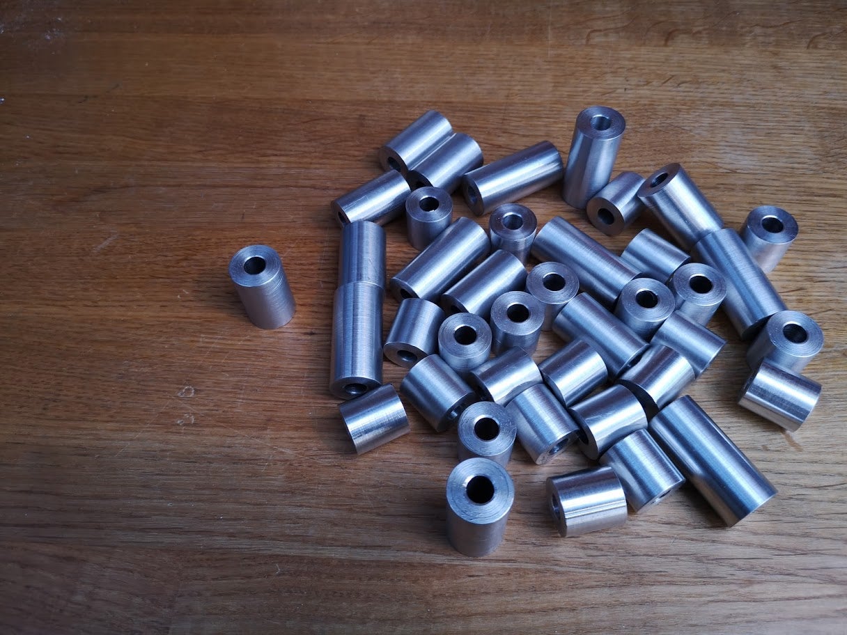 16MM Outside Diameter Stainless steel spacer standoff bush tube collar ...